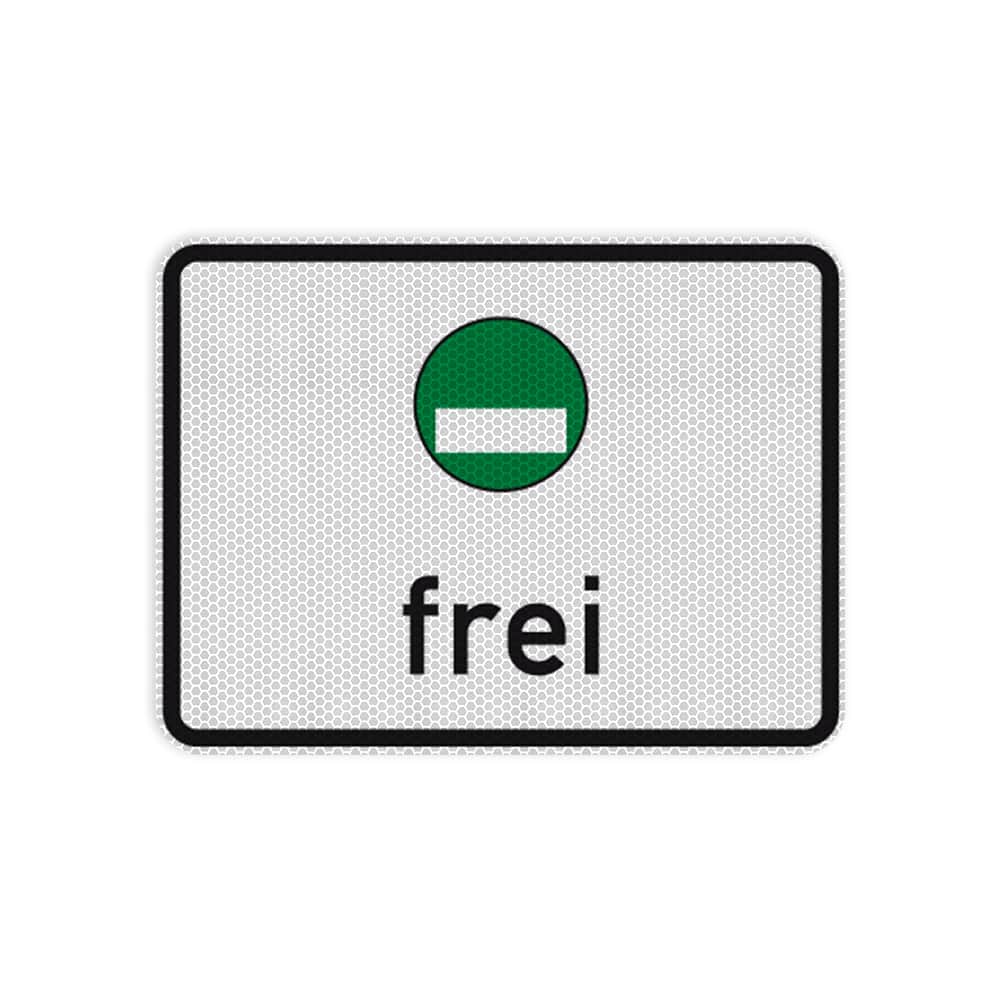 VZ 1031-52 Freistellung vom Verkehrsverbot grüne Plakette
